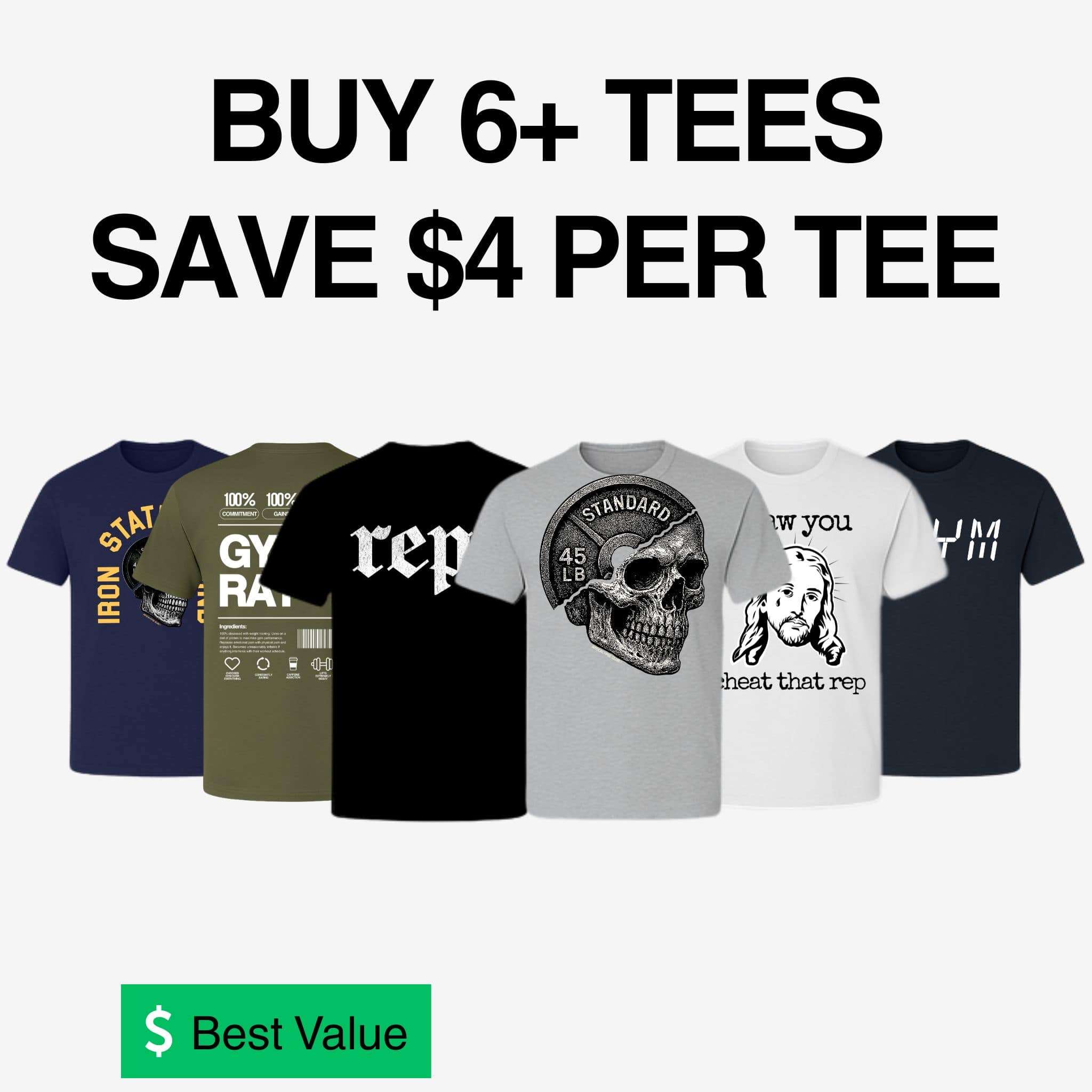 Apocalypse Club - Bundle 6 Tees and Save